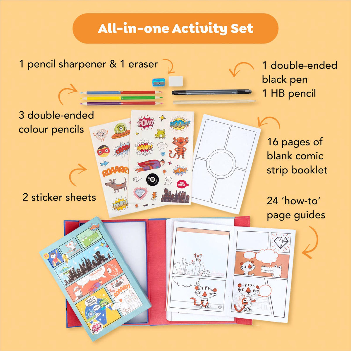 Comic Book Kit - Practice. Plan. Create. – Brooklyn Superhero Supply Co.