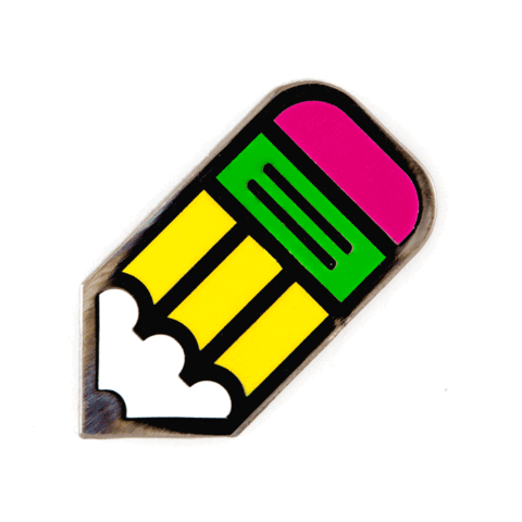 Pencil Enamel Pin – Brooklyn Superhero Supply Co.