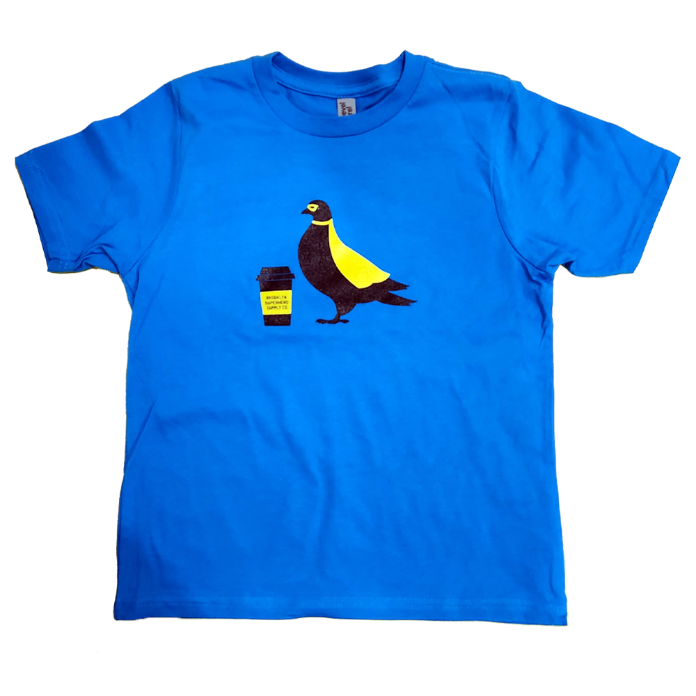 T-Shirt: Hero Pigeon (Kids & Youth Sizes) – Brooklyn Superhero Supply Co.