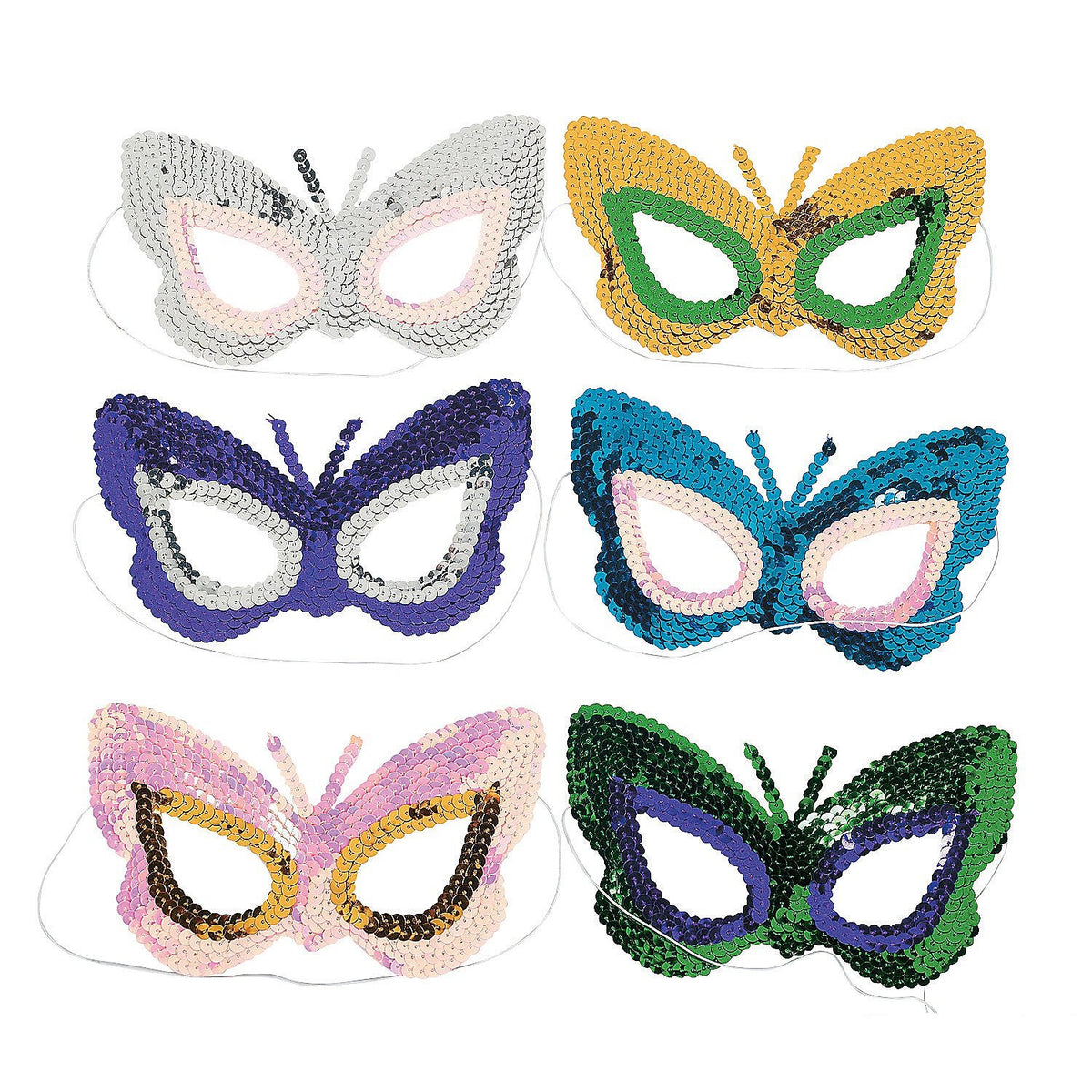 Masks: Butterfly Sequin – Brooklyn Superhero Supply Co.