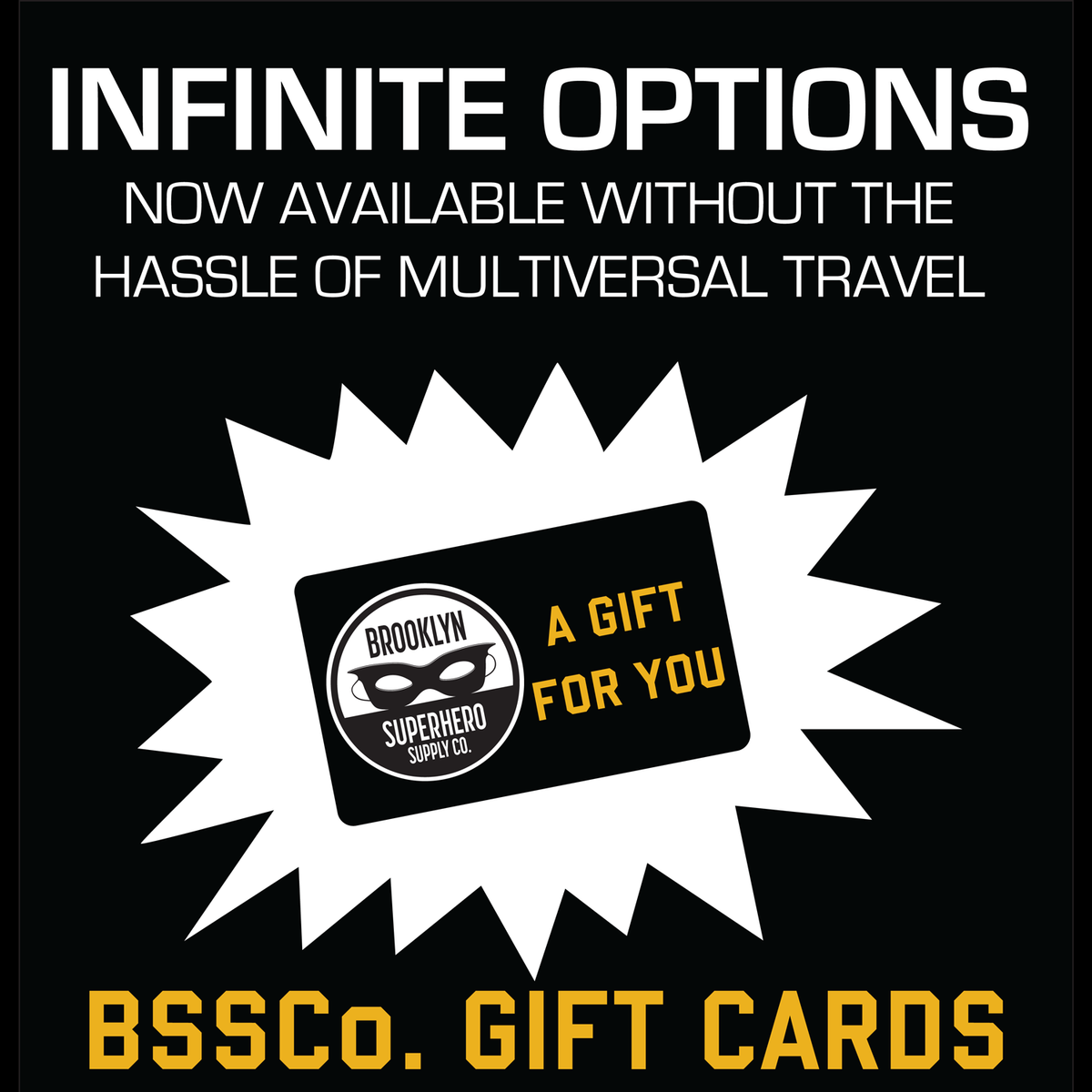 Gift Card | Brooklyn Superhero Supply Co.